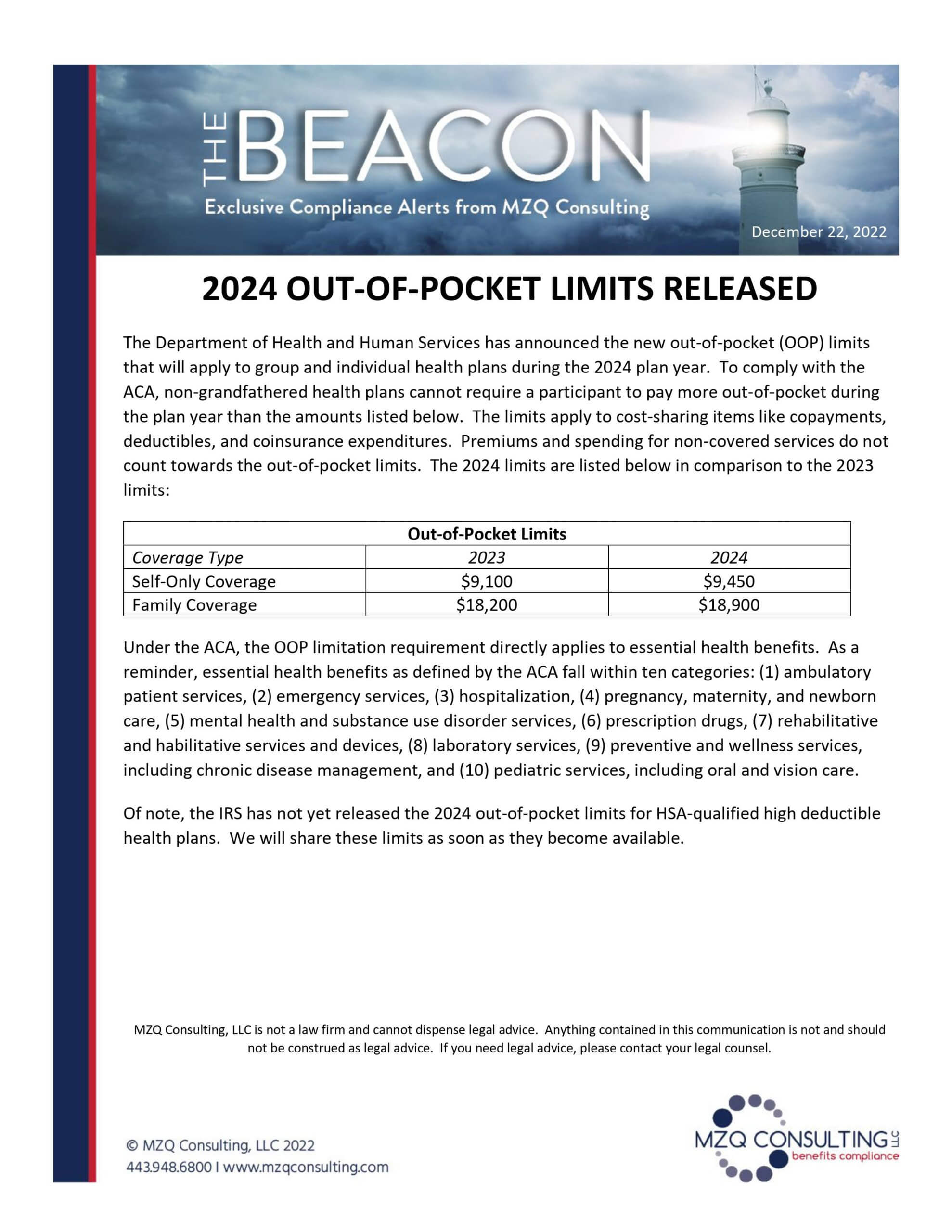 The Beacon - December 22, 2022 - Total Control Health Plans